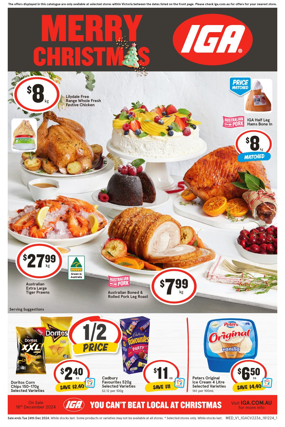 IGA Catalogue December 18 - 24, 2024 VIC Medium - Catalogue AU