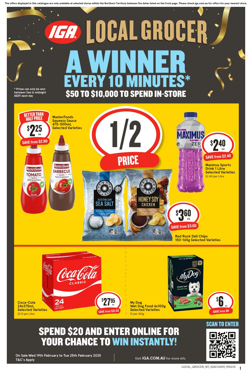 IGA Catalogue February 18 - 25, 2025 NT Local Grocer | Catalogue AU