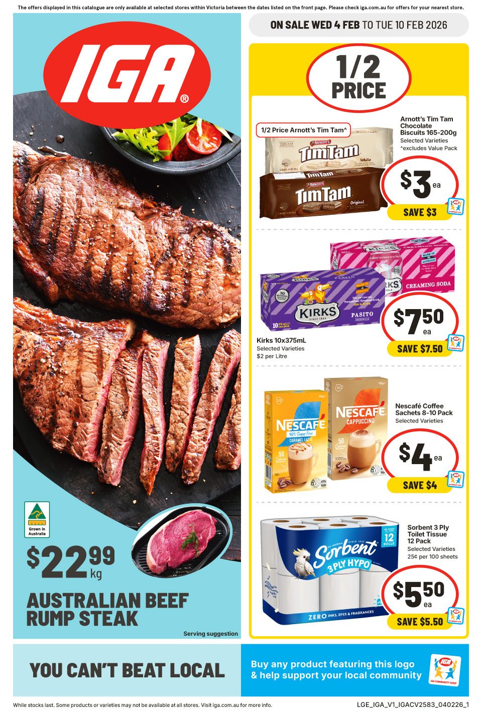 IGA Catalogue February 4 - 10, 2026 VIC Large V1 | Catalogue AU