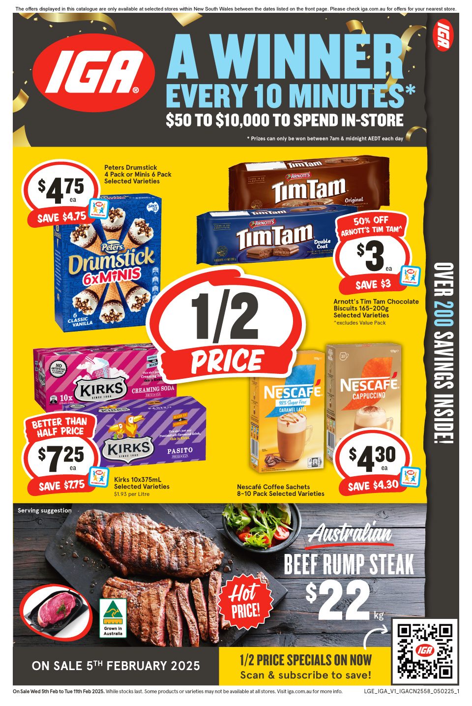 IGA Catalogue February 5 - 11, 2025 NSW Large V1 | Catalogue AU