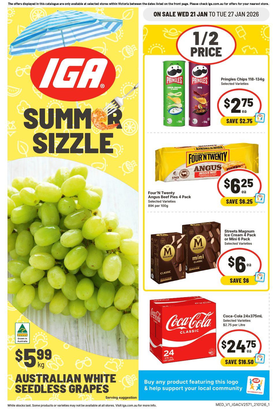 Iga Catalogue January 20 27 2026 Vic Medium Catalogue Au