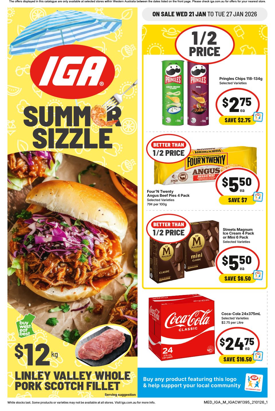 IGA Catalogue January 21 - 27, 2026 Medium Metro | Catalogue AU