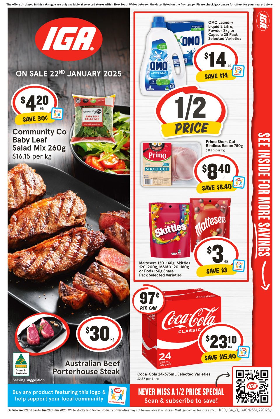 IGA Catalogue January 21 - 28, 2025 NSW Medium V1 | Catalogue AU