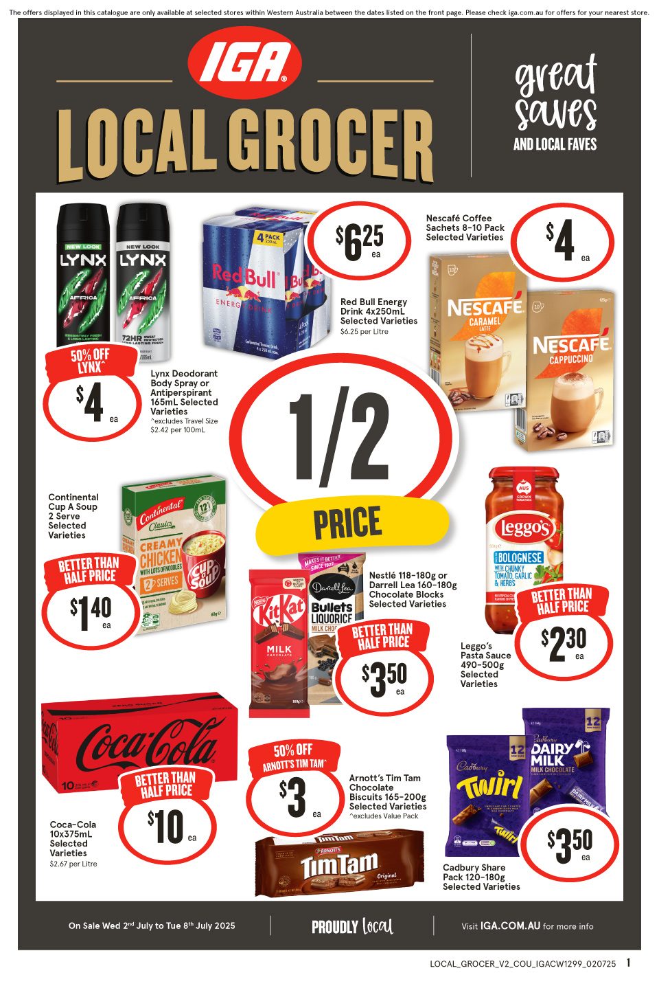 IGA Catalogue July 2 - 8, 2025 Local Grocer Country | Catalogue AU