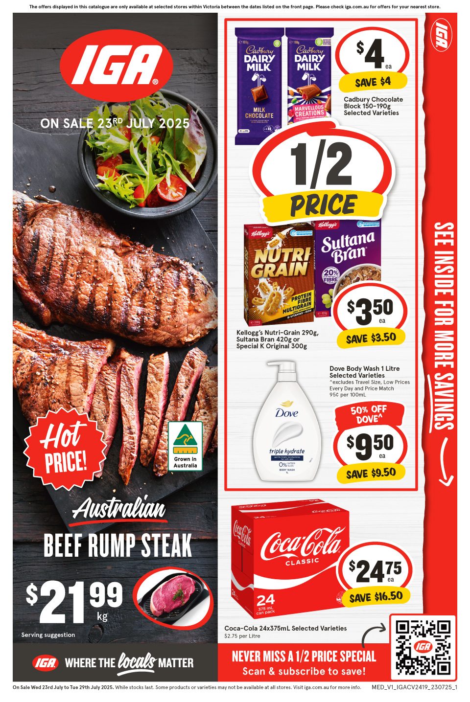 IGA Catalogue July 23 - 29, 2025 VIC Medium | Catalogue AU