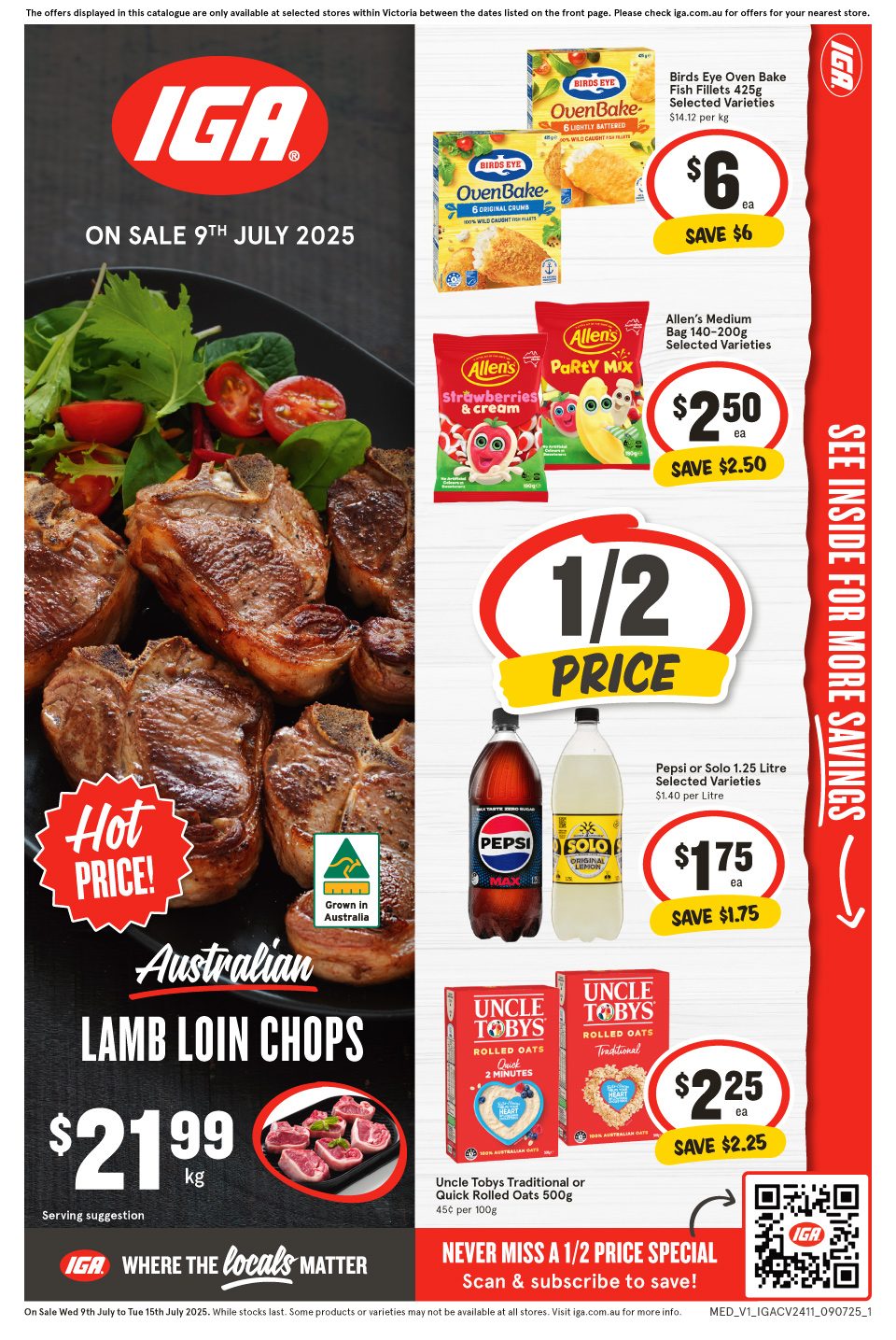 IGA Catalogue July 8 - 15, 2025 VIC Medium | Catalogue AU