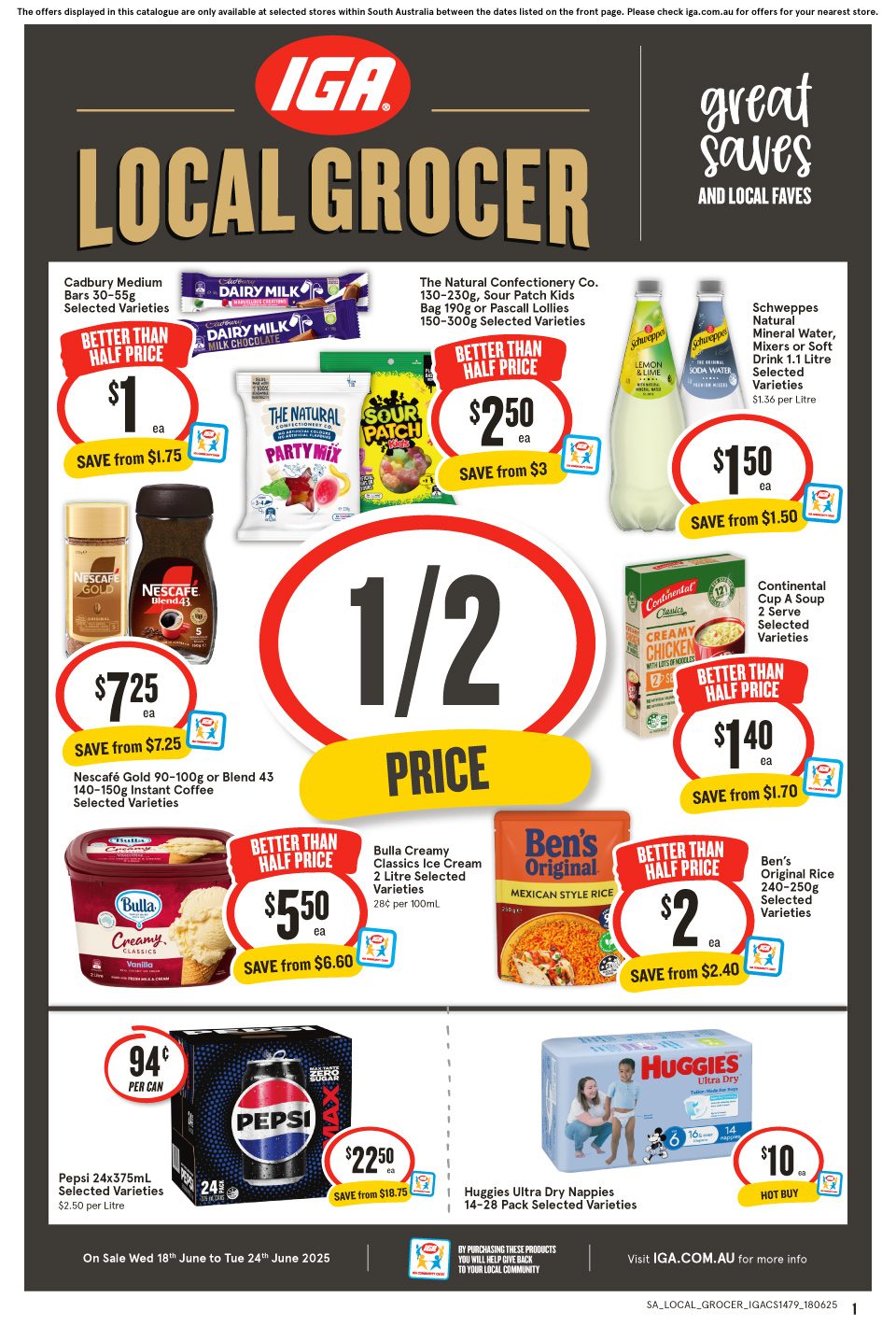 IGA Catalogue June 18 - 24, 2025 SA Local Grocer | Catalogue AU