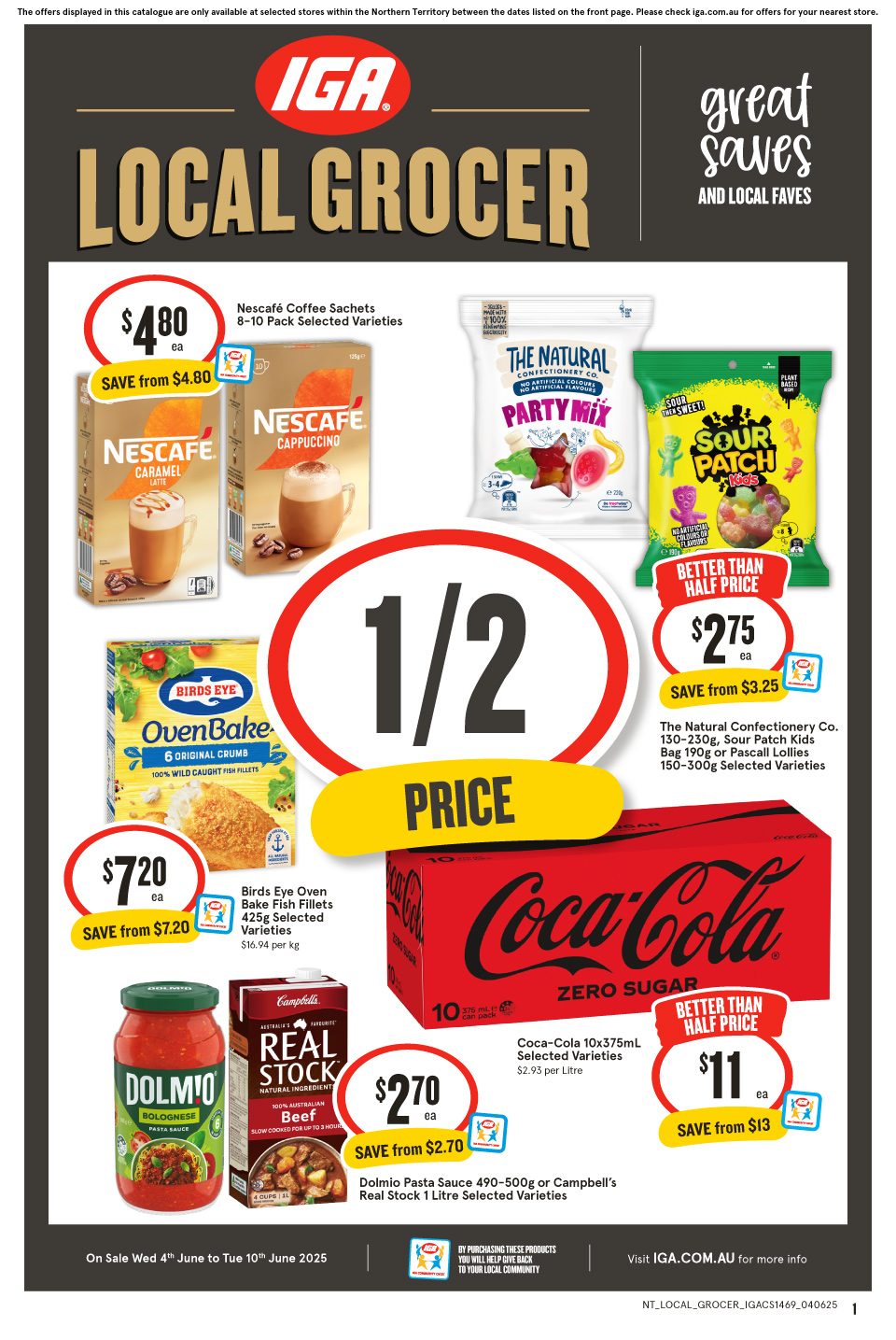 IGA Catalogue June 3 - 10, 2025 NT Local Grocer | Catalogue AU