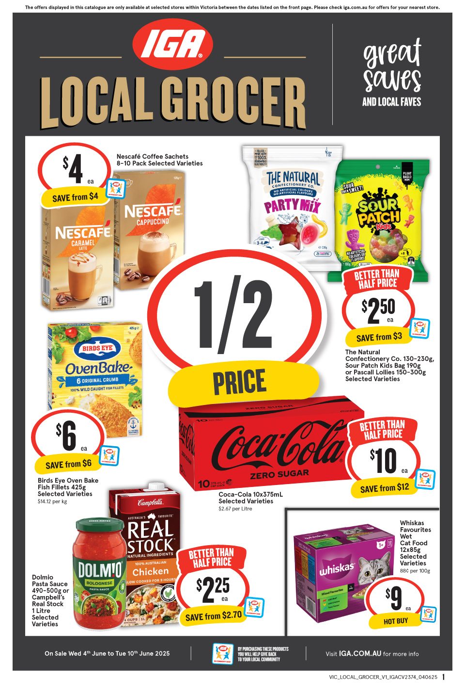 IGA Catalogue June 4 - 10, 2025 VIC Local Grocer | Catalogue AU