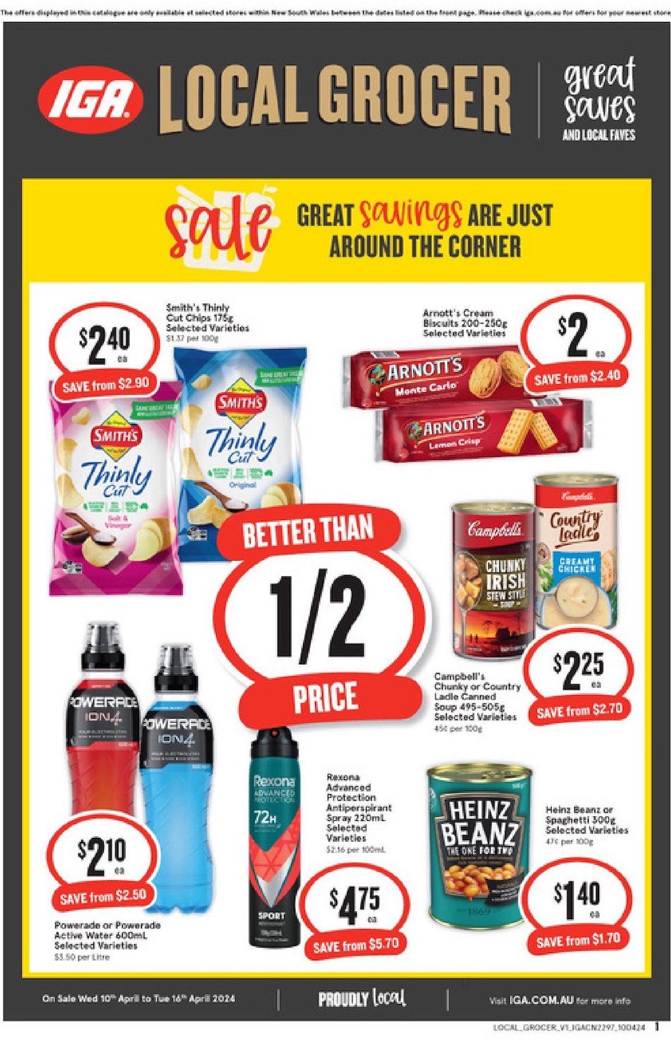 IGA Catalogue Local 10 - 16 Apr 2024 | Catalogue AU