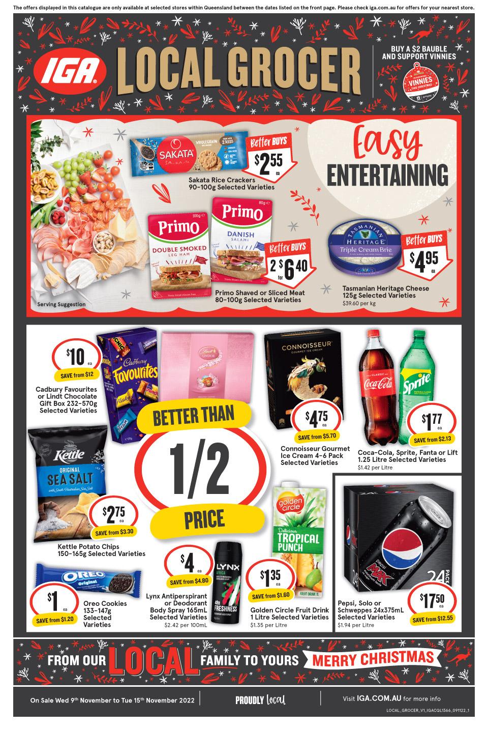 IGA Catalogue Local 9 - 15 Nov 2022 | Catalogue AU