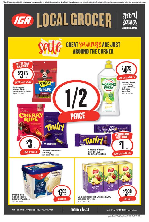 IGA Catalogue Local Apr 17 - 23, 2024 | Catalogue AU