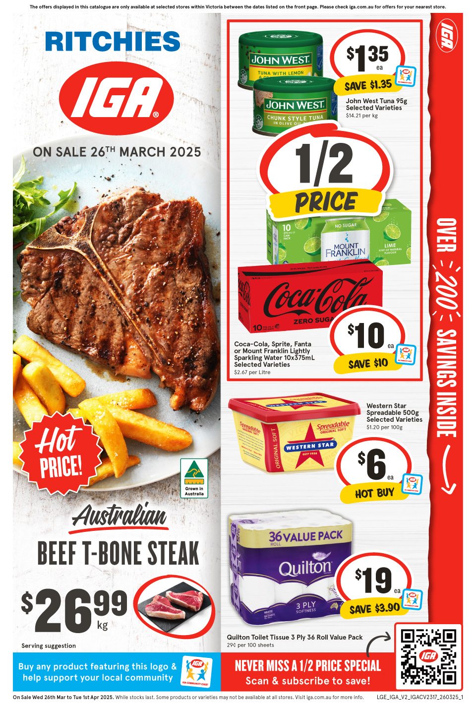 IGA Catalogue March 26 - April 1, 2025 VIC Large V2 | Catalogue AU