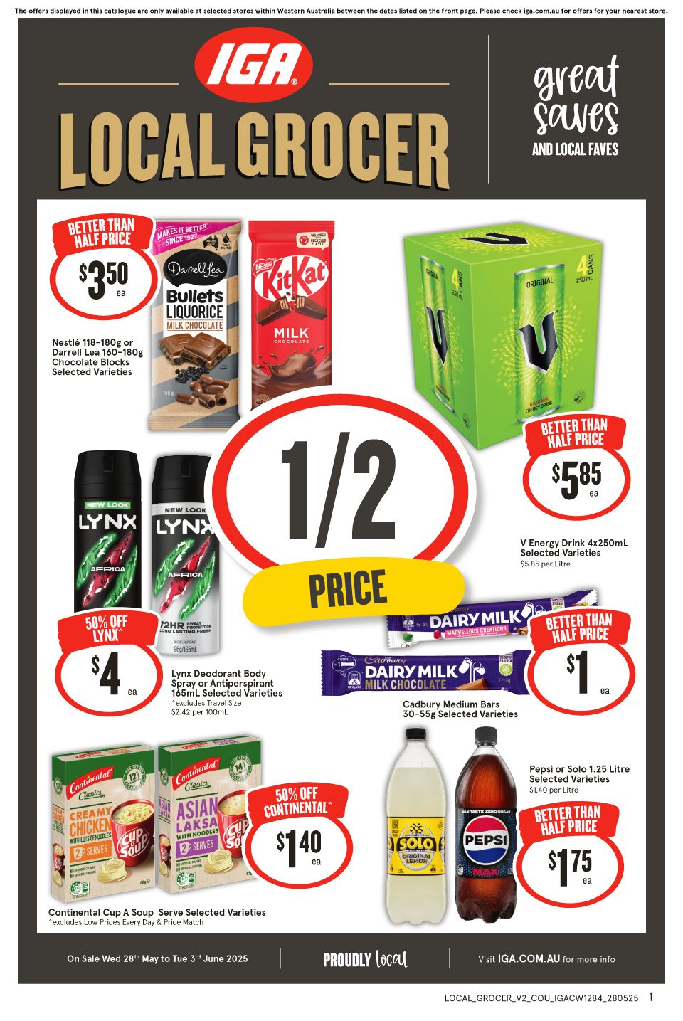 IGA Catalogue May 28 - June 3, 2025 Local Grocer Country | Catalogue AU