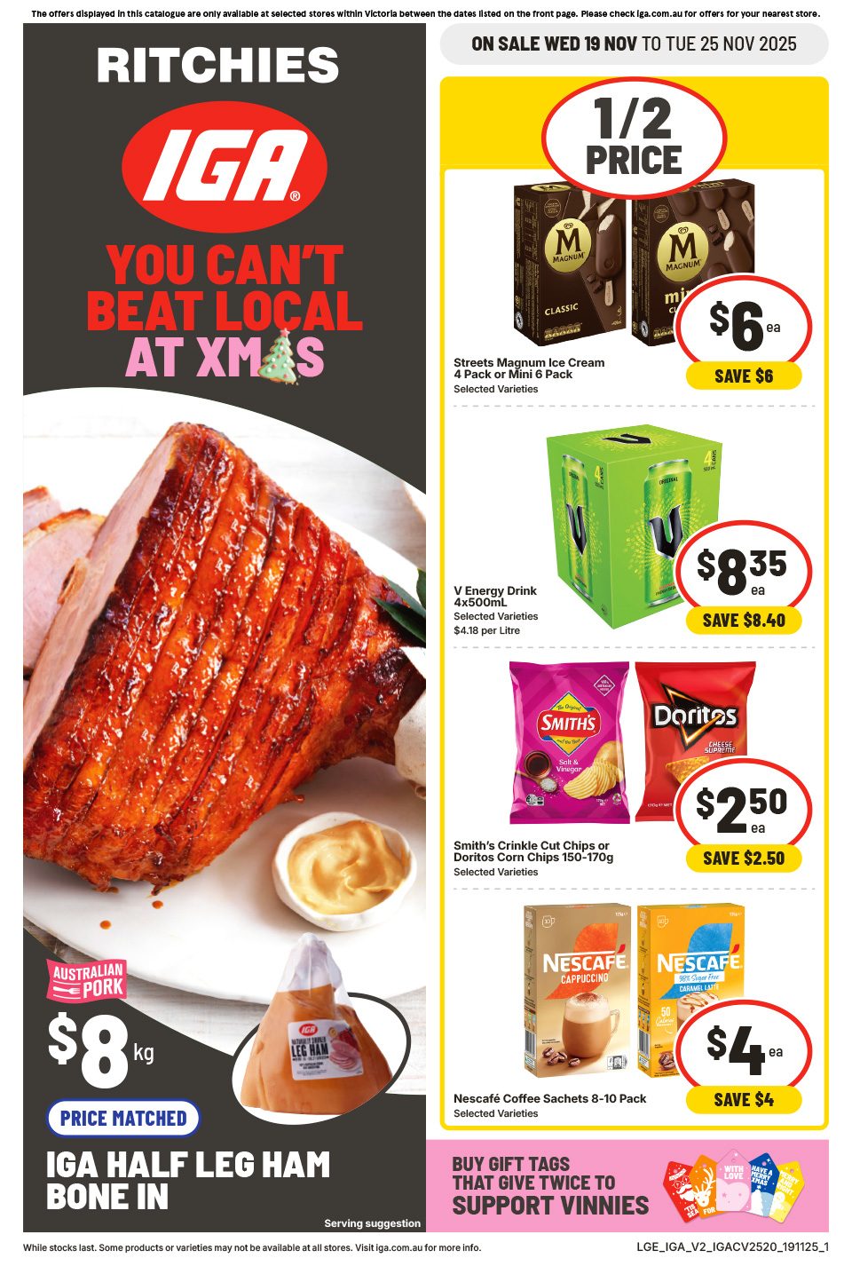 IGA Catalogue November 19 - 25, 2025 VIC Large V2 | Catalogue AU