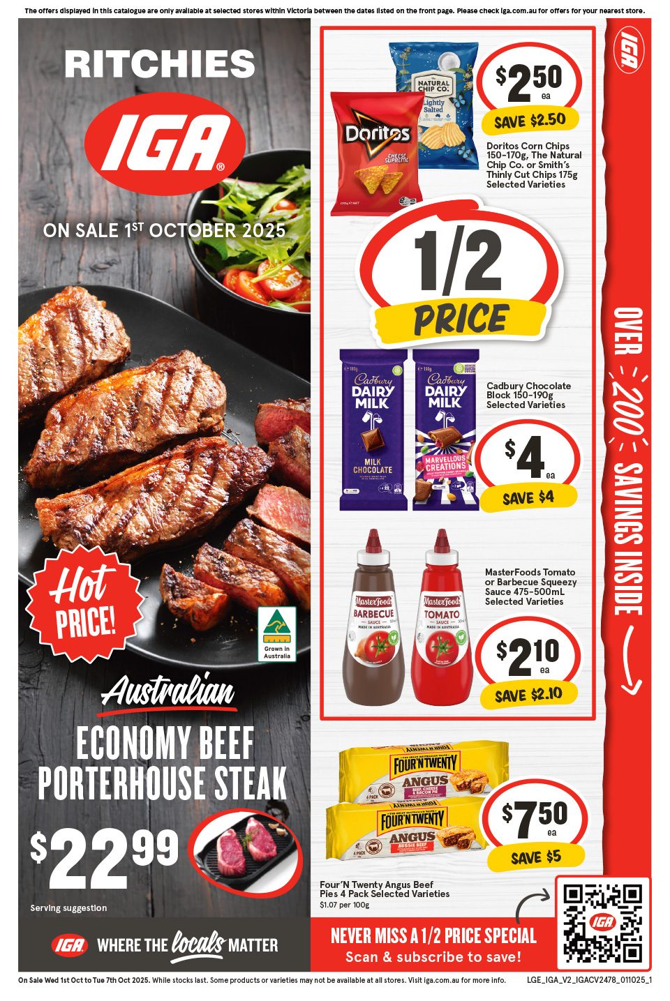 IGA Catalogue October 1 - 7, 2025 VIC Large V2 | Catalogue AU