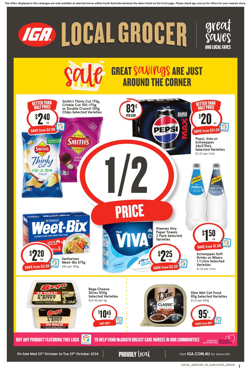 IGA Catalogue October 23 - 29, 2024 SA Local Grocer - Catalogue AU