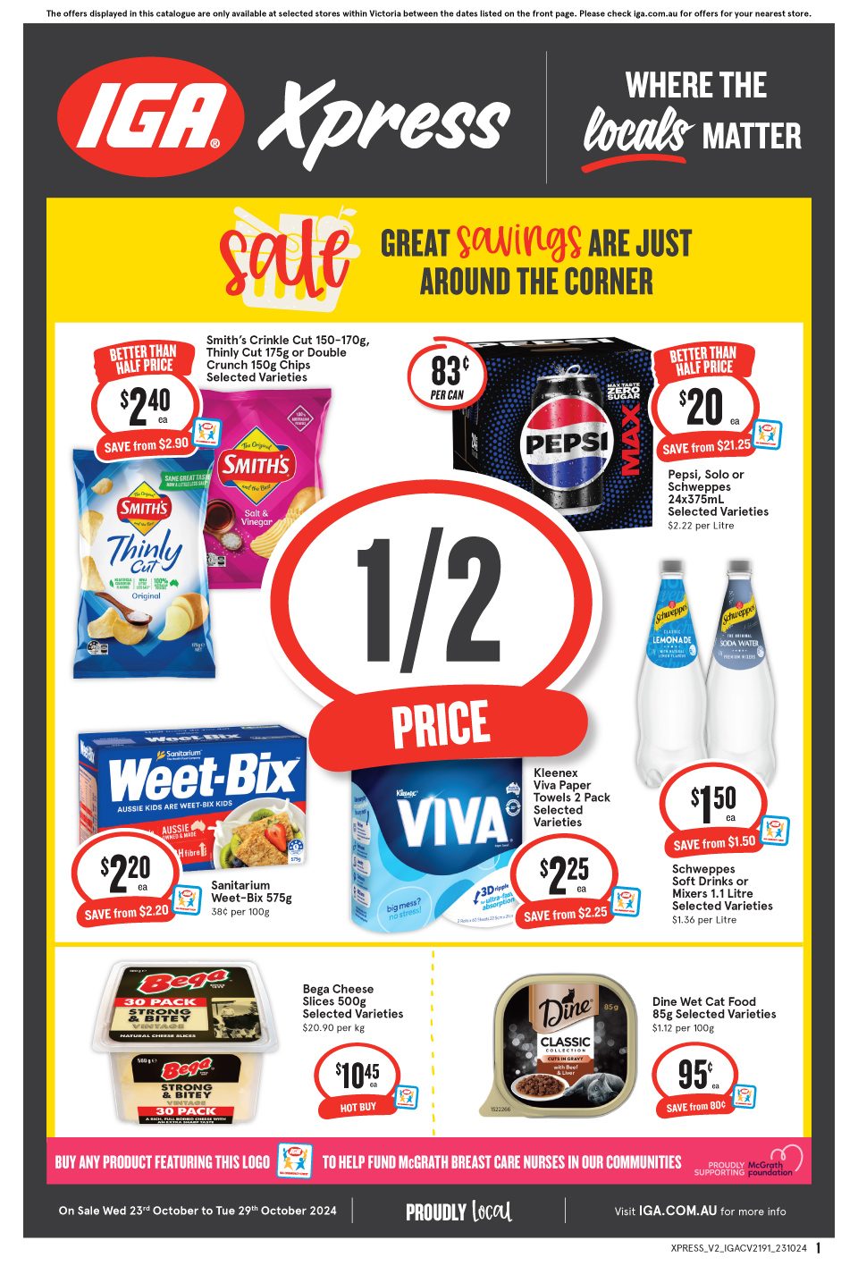 IGA Catalogue October 23 - 29, 2024 VIC Xpress V1 | Catalogue AU