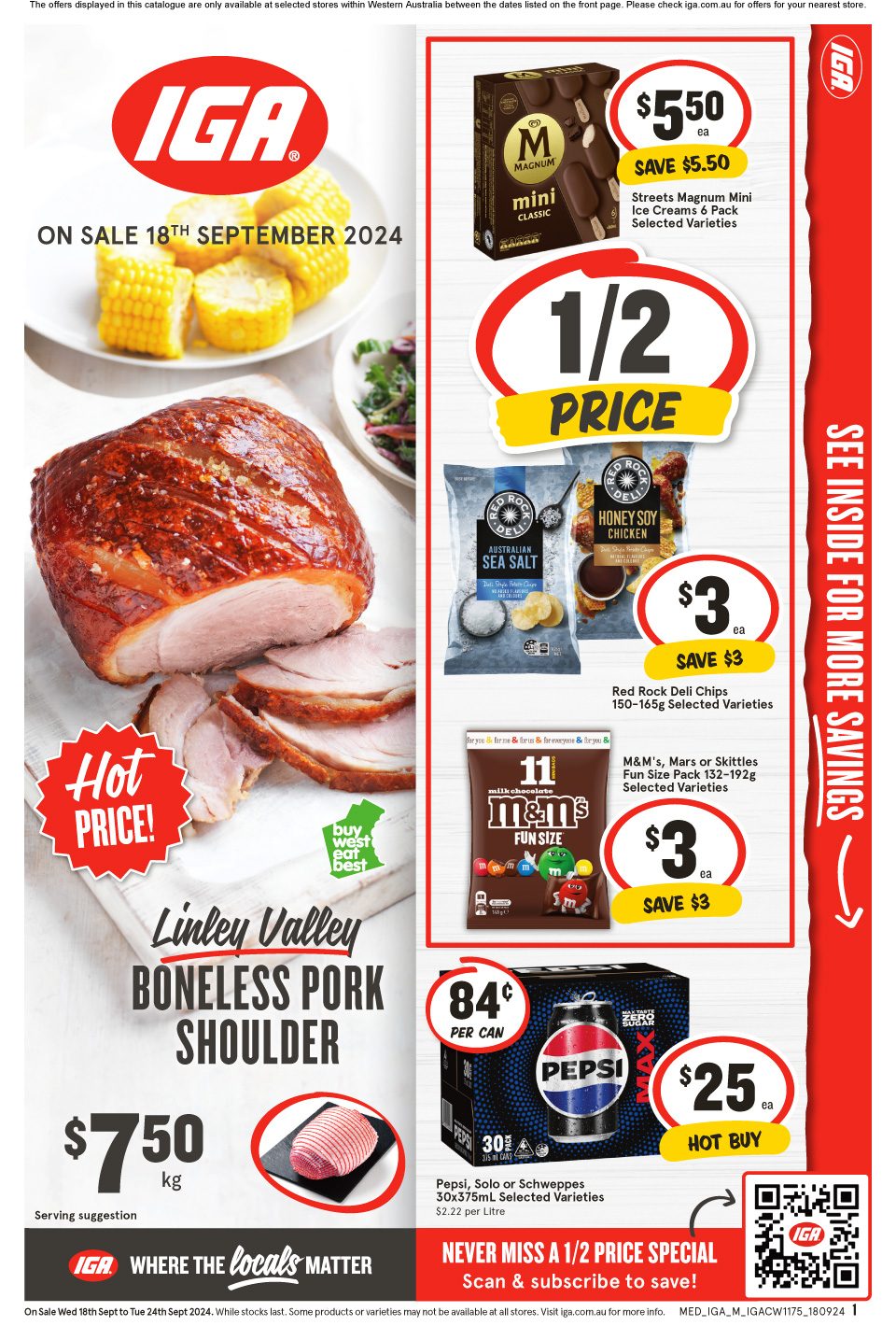 IGA Catalogue September 18 - 24, 2024 Medium Metro | Catalogue AU