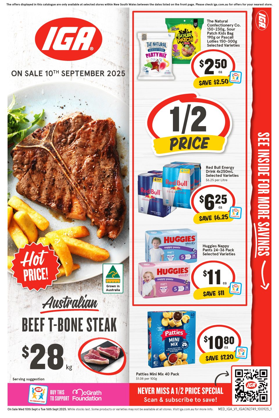 IGA Catalogue September 9 - 16, 2025 NSW Medium V1 | Catalogue AU