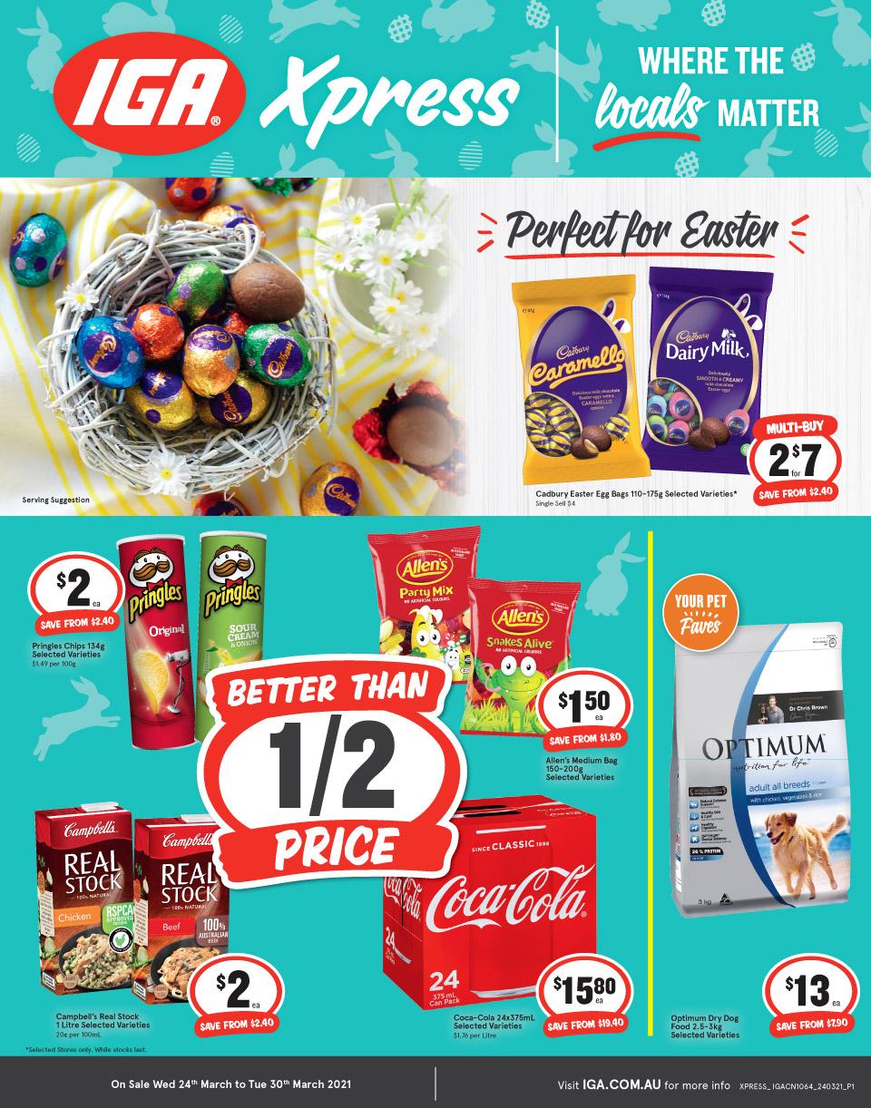 IGA Catalogue Xpress 24 - 30 Mar 2021 | Catalogue AU