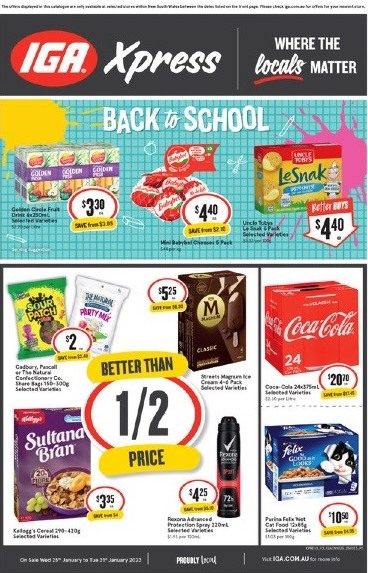 IGA Catalogue Xpress 25 - 31 Jan 2023 | Catalogue AU
