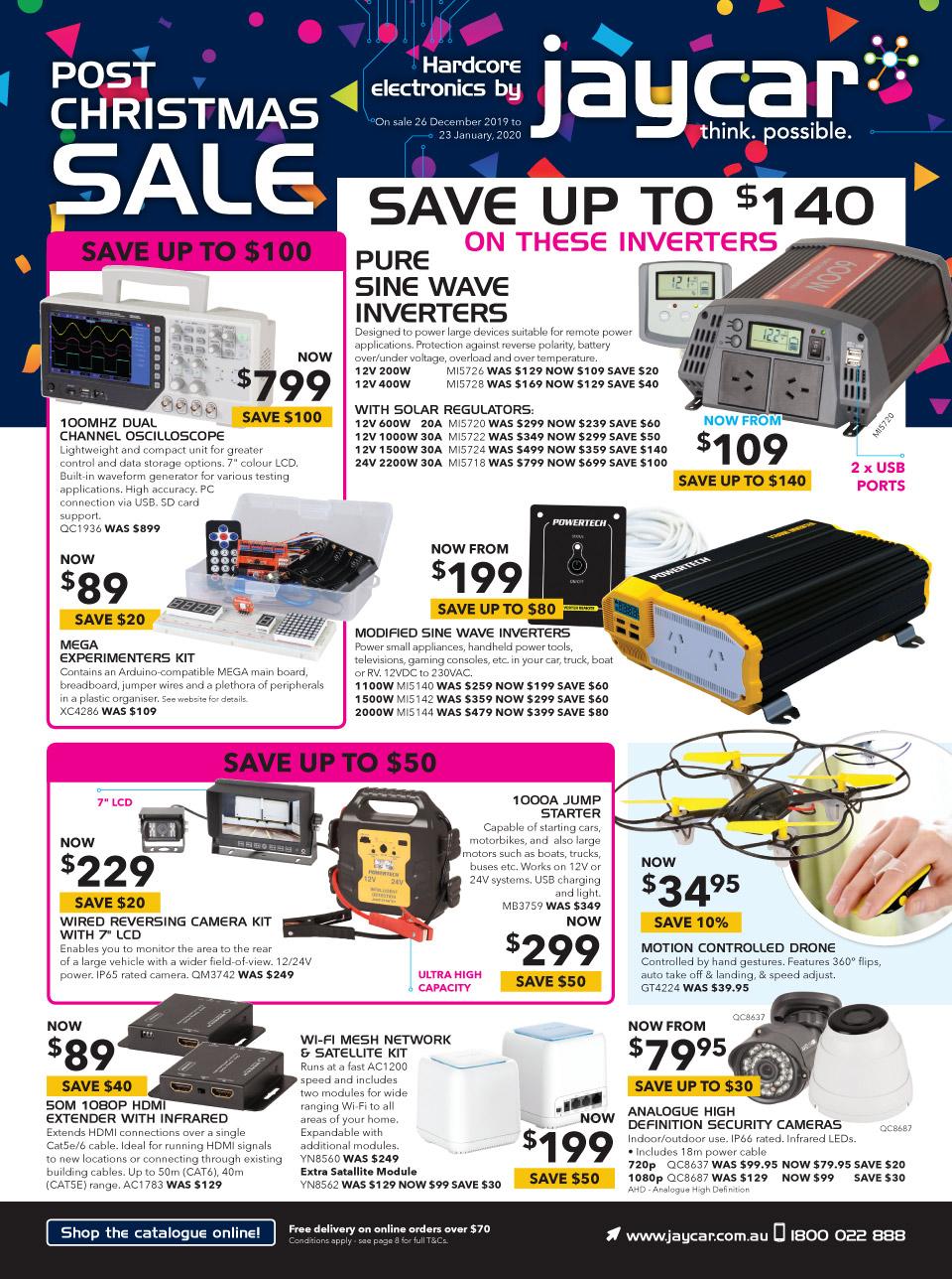 Jaycar Catalogue 26 Dec 2019 - 23 Jan 2020 | Catalogue AU