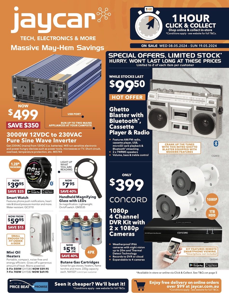 Jaycar Catalogue 8 - 19 May 2024 | Catalogue AU