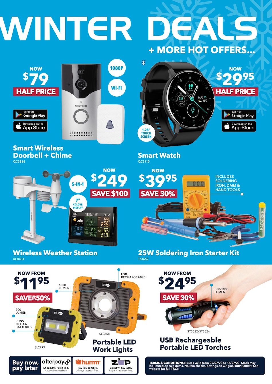 Jaycar Catalogue Winter Deals Jul 2023 | Catalogue AU