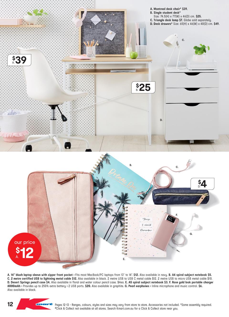 Kmart Catalogue Back to School 10 - 30 Jan 2019 - Catalogue AU