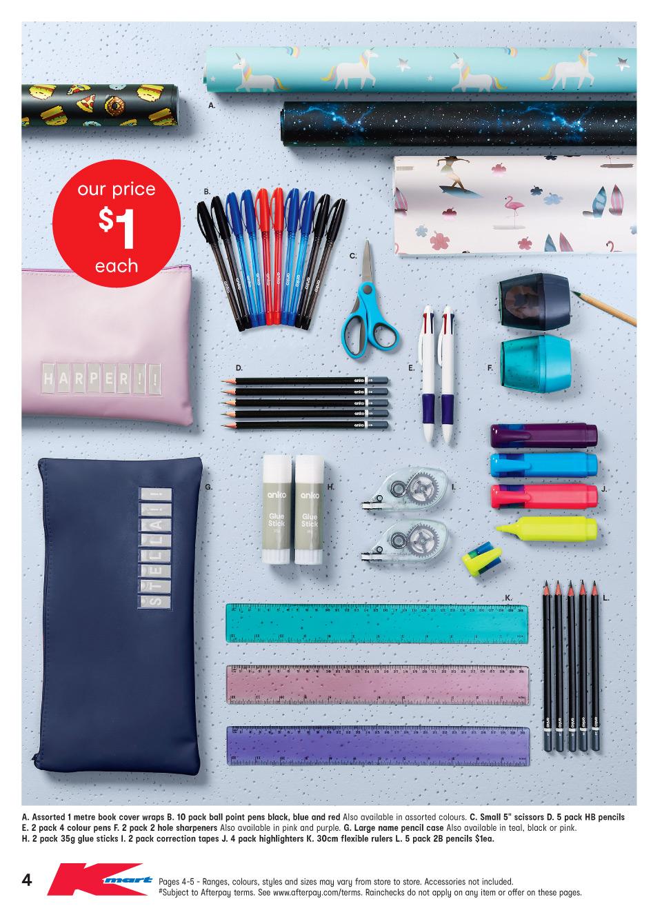 Kmart Catalogue Back to School 10 - 30 Jan 2019 - Catalogue AU