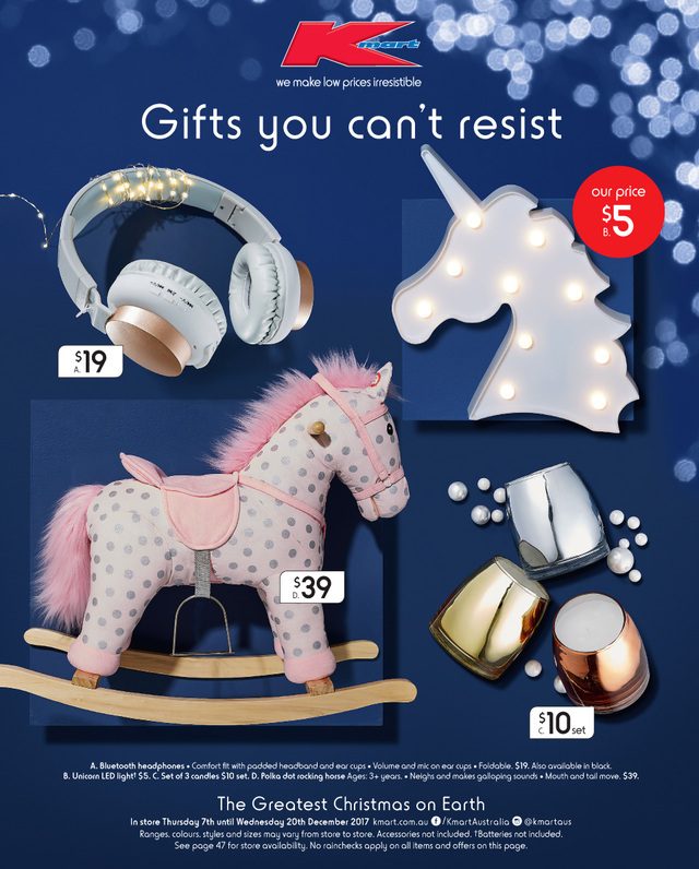 Kmart Catalogue Gifts 7 - 20 December 2017 | Catalogue AU