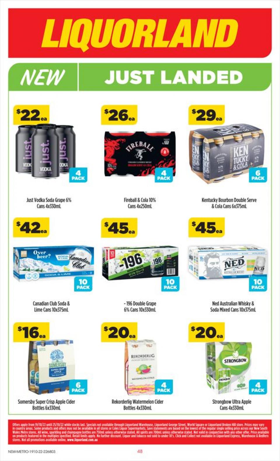 Liquorland Catalogue 19 - 25 Oct 2022 - Catalogue AU