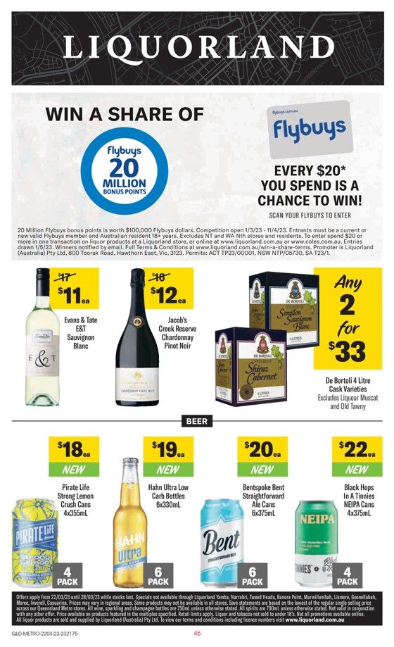Liquorland Catalogue 22 - 28 Mar 2023 | Catalogue AU