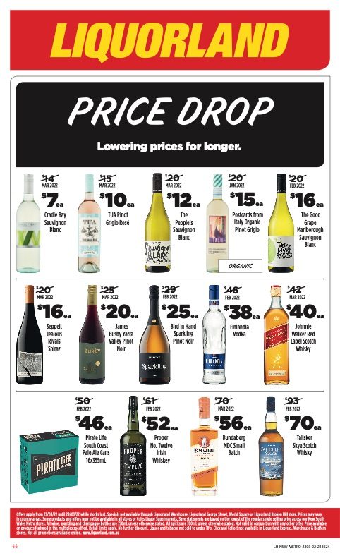 Liquorland Catalogue 23 Mar 2022 | Catalogue AU