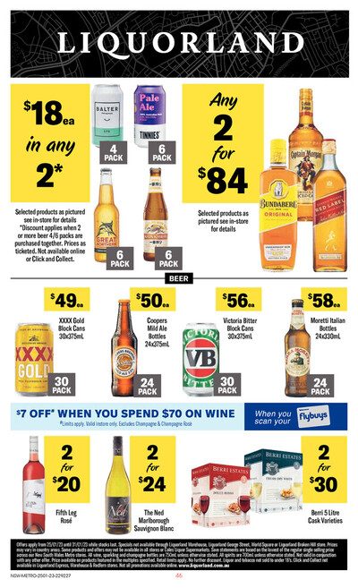 Liquorland Catalogue 25 - 31 Jan 2023 - Catalogue AU