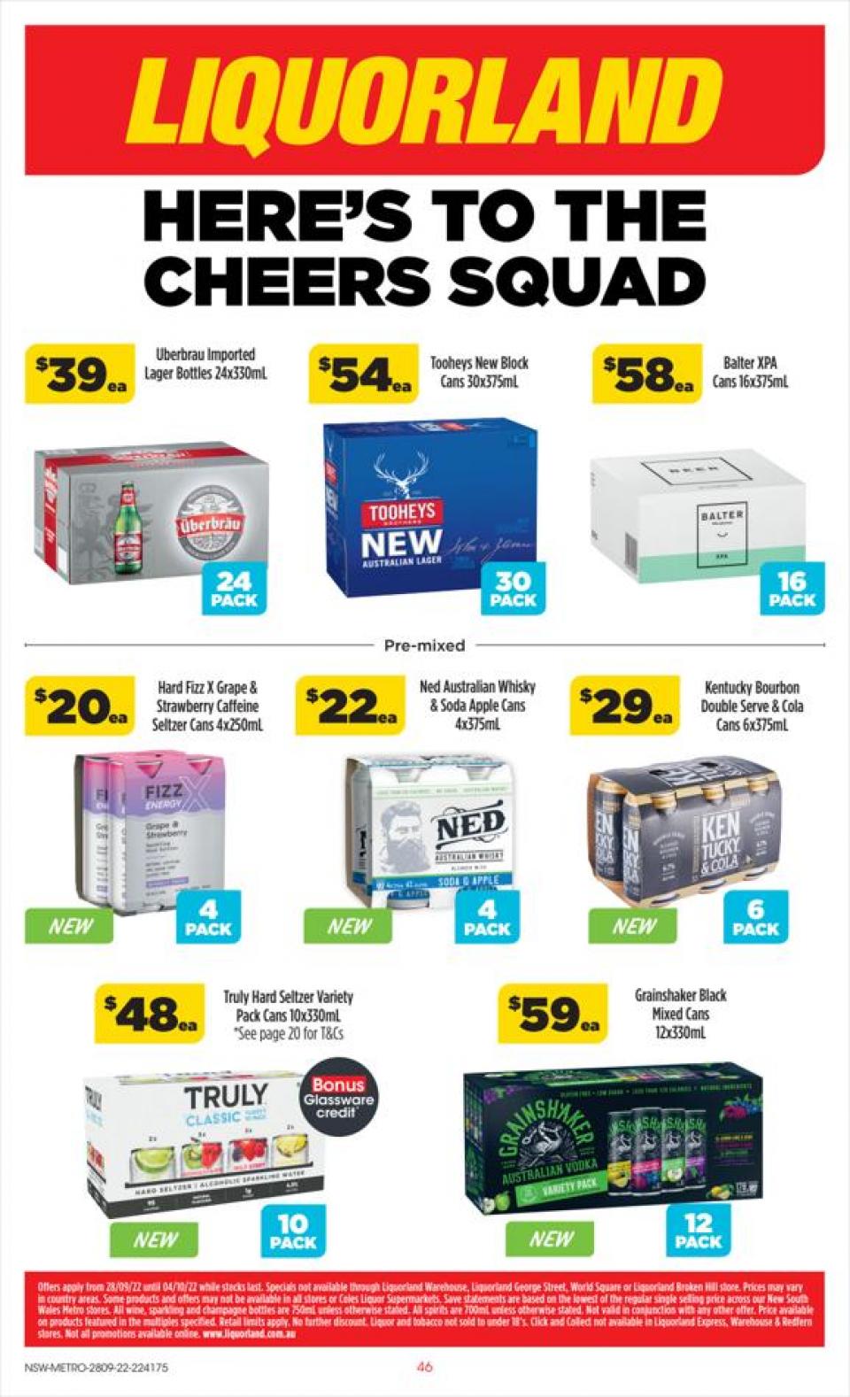 Liquorland Catalogue 28 Sep - 4 Oct 2022 | Catalogue AU