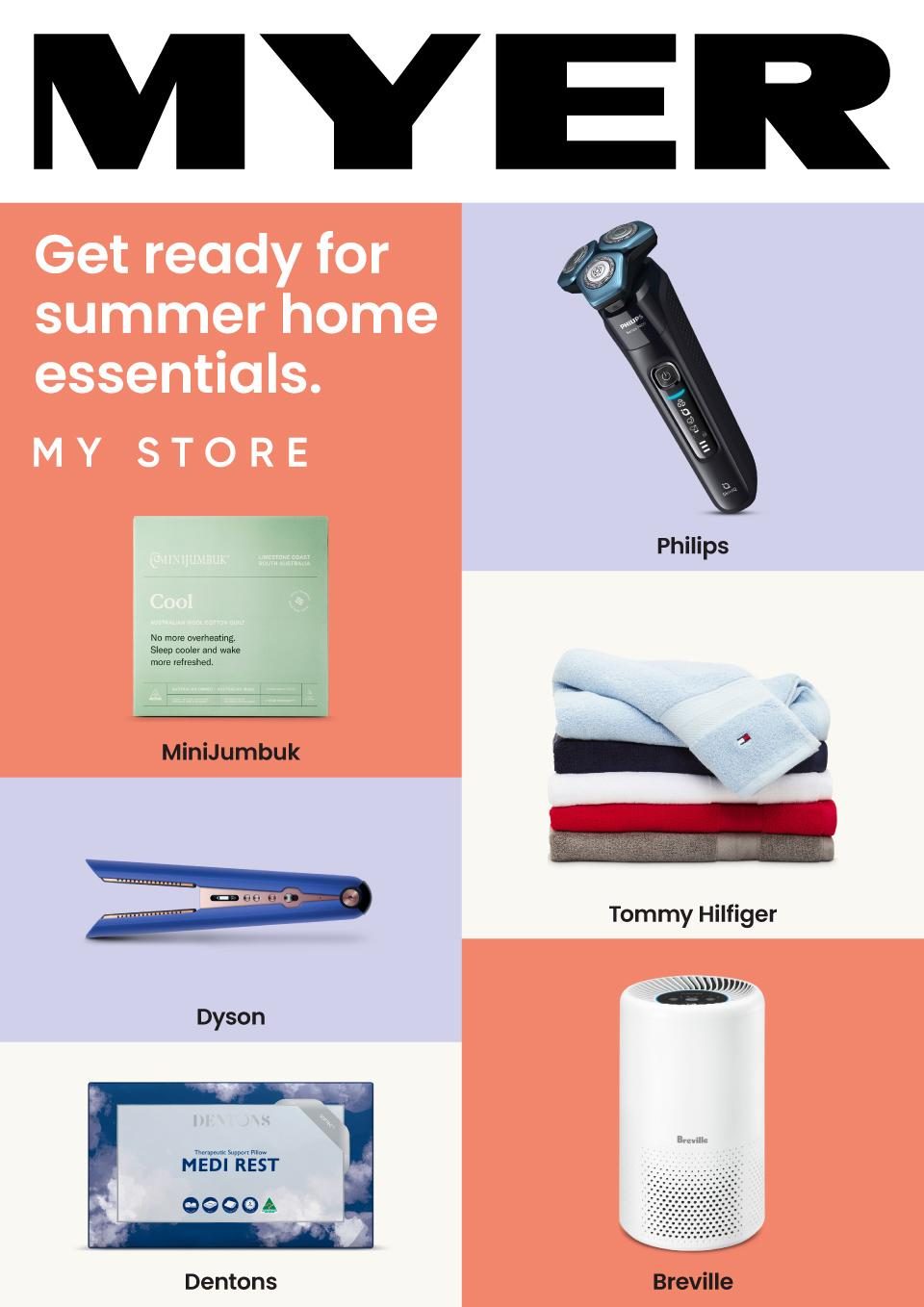 Myer Catalogue Home 24 Oct - 6 Nov 2022 | Catalogue AU