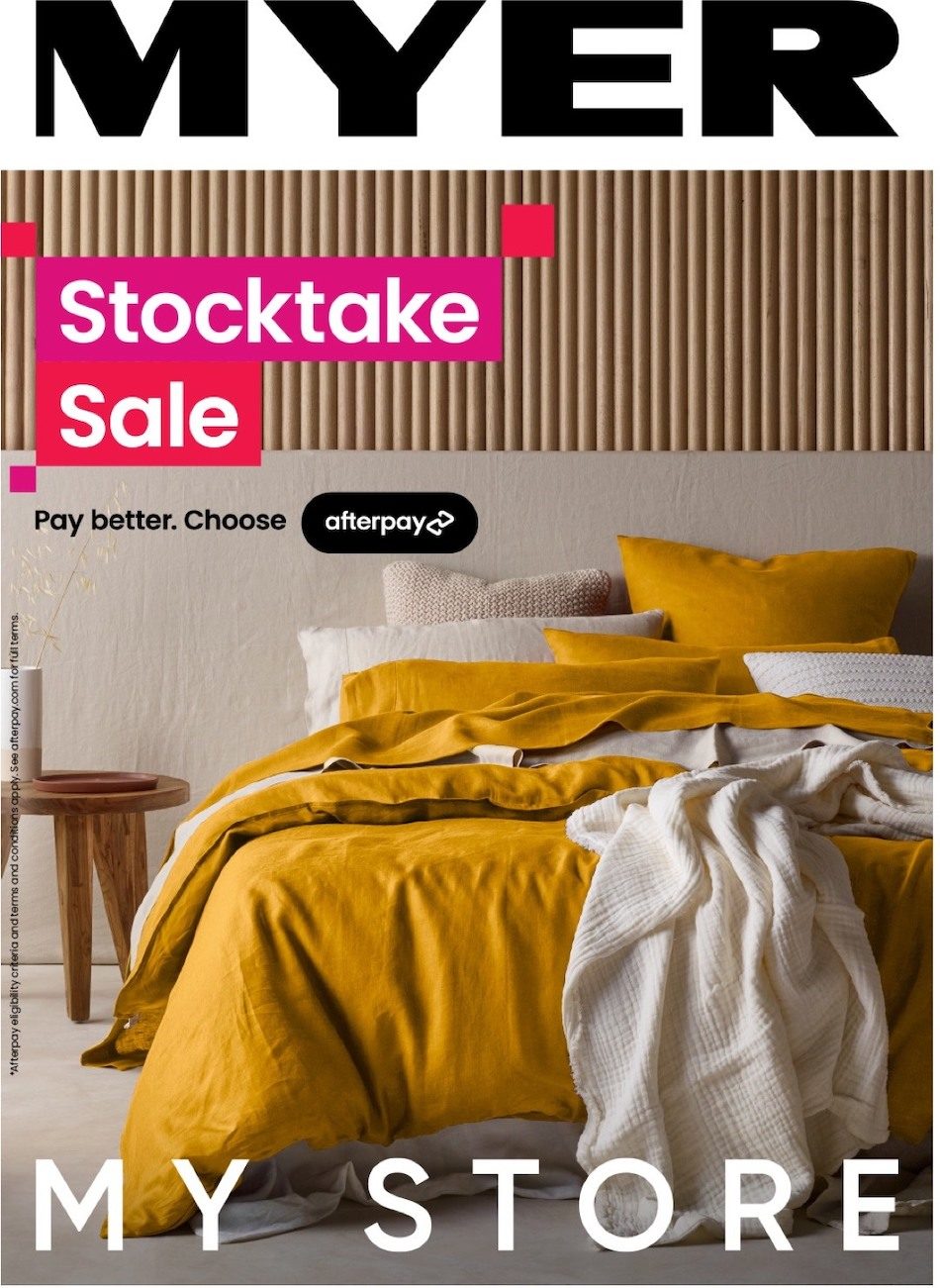 Myer Catalogue Stocktake 8 - 21 Jun 2023 | Catalogue AU