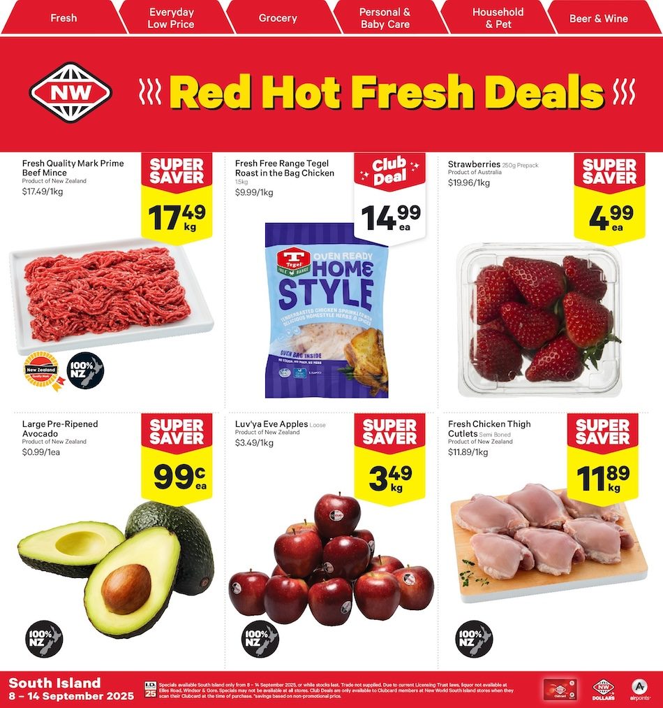 New World Mailer 9 - 15 Sep 2025 | Catalogue AU