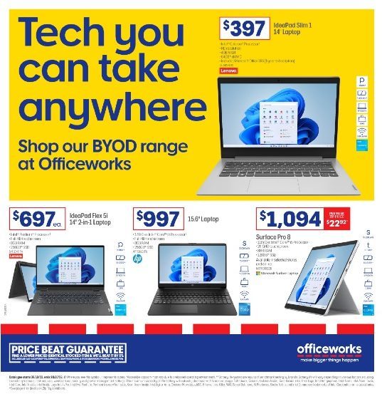 Officeworks Catalogue 6 Oct - 24 Dec 2022 | Catalogue AU