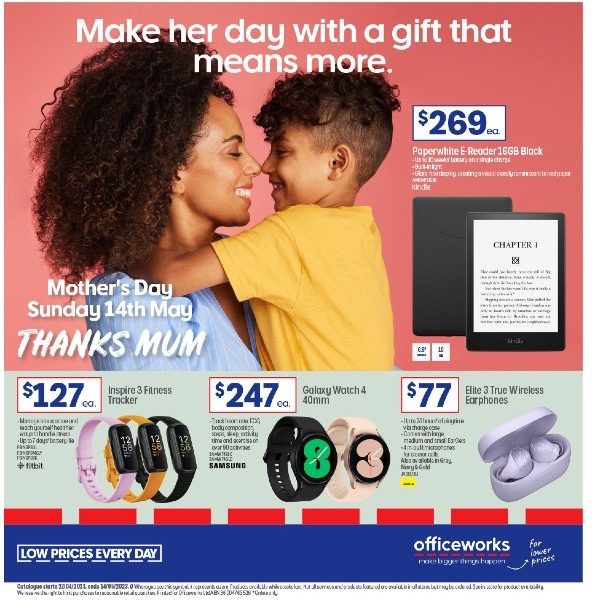 Officeworks Catalogue Mother's Day 2023 | Catalogue AU