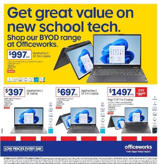 Officeworks Catalogue School Oct - Feb 2023 | Catalogue AU