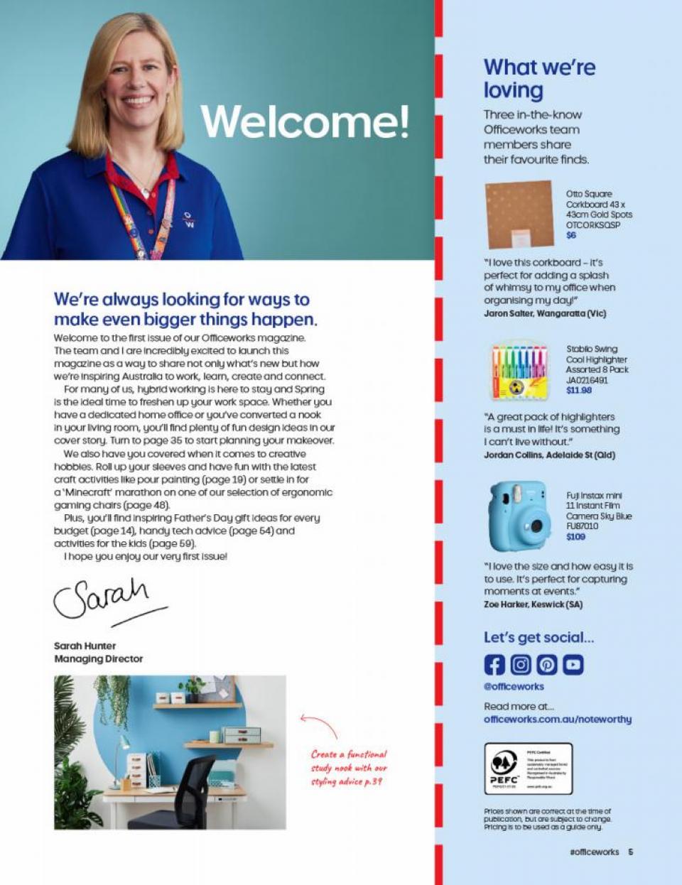 Officeworks Catalogue Spring 2022 - Catalogue AU