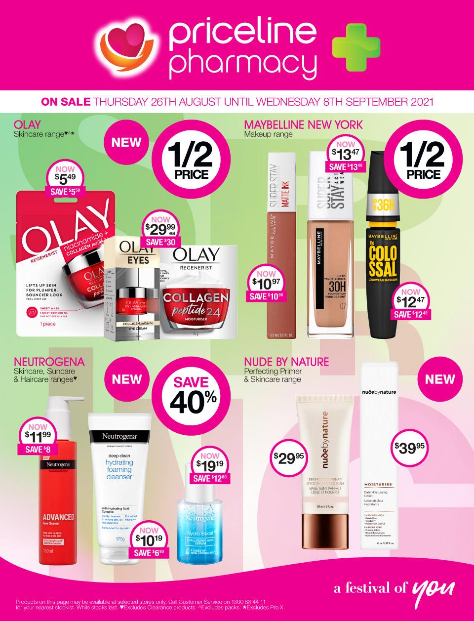 Priceline Catalogue 26 Aug - 8 Sep 2021 | Catalogue AU