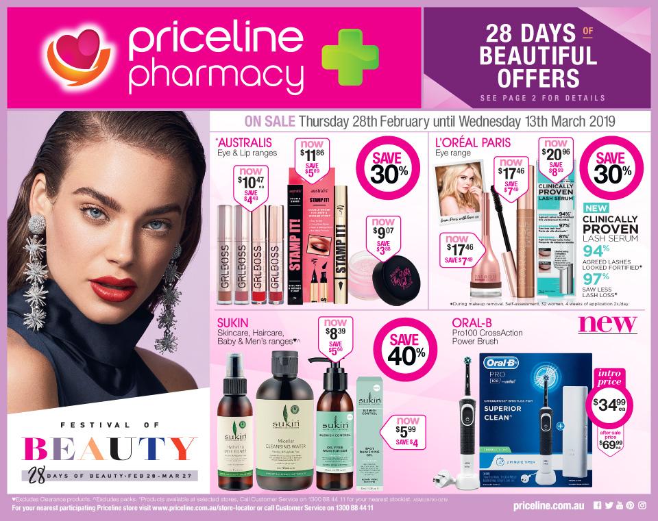 Priceline Catalogue 28 Feb - 13 Mar 2019 | Catalogue AU