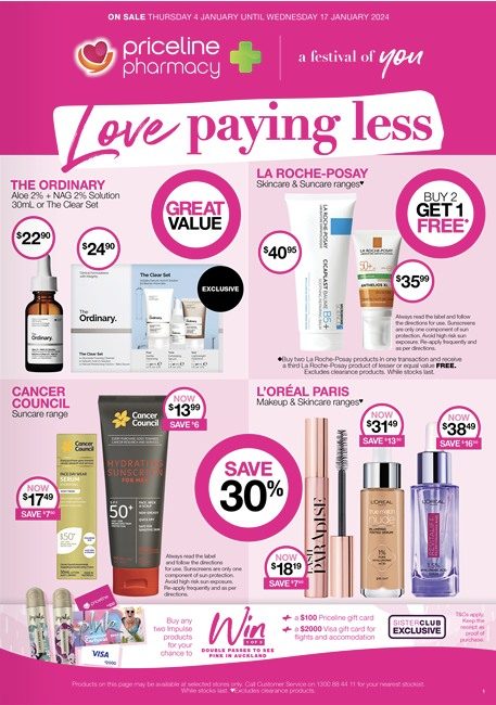 Priceline Catalogue 4 - 17 Jan 2024 | Catalogue AU