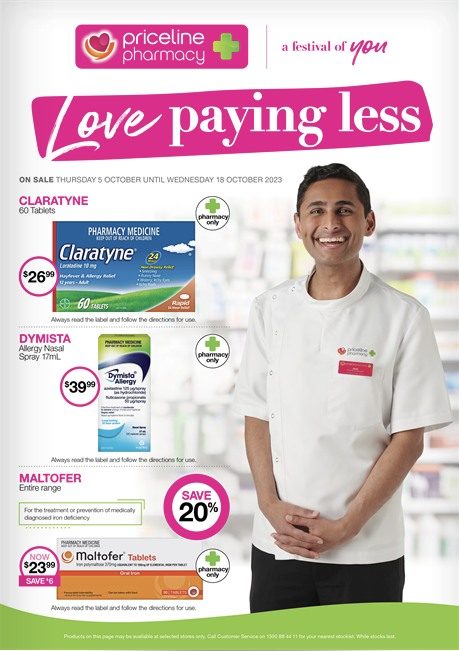 Priceline Catalogue 5 - 18 Oct 2023 | Catalogue AU