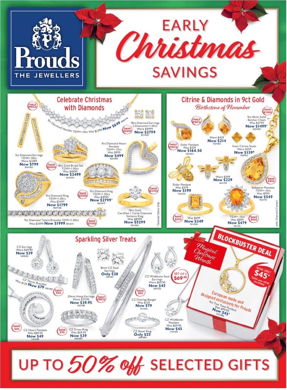 Prouds Catalogue Christmas 23 Oct - 24 Dec 2023 | Catalogue AU