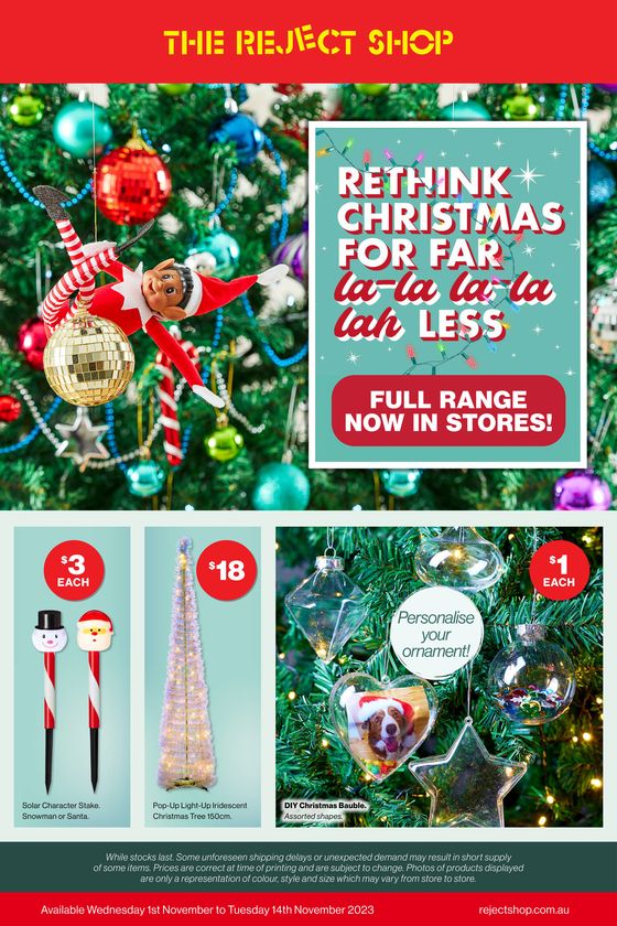 Reject Shop Catalogue Christmas Nov 2023 | Catalogue AU